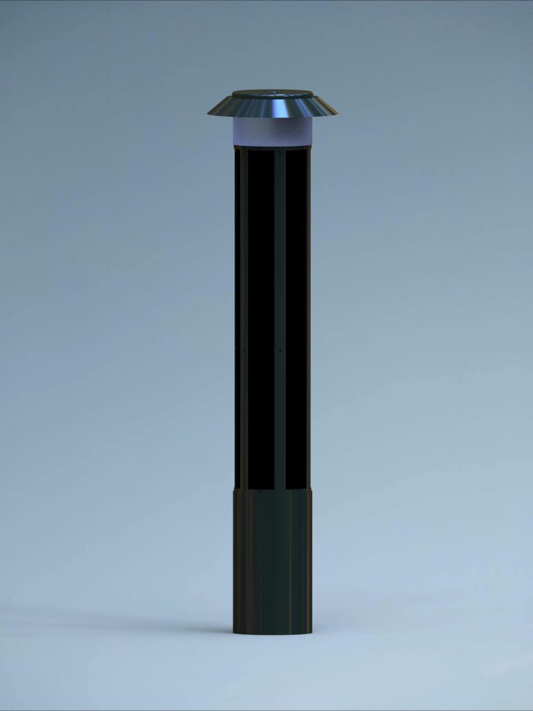 Kasa Solar Bollard Light | Volo Solar